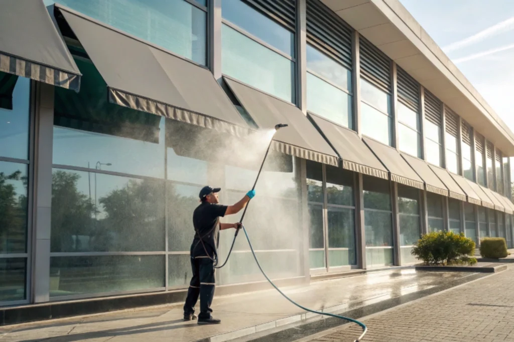 High-Pressure Washer Pumps for Blinds and Awnings - Riggers Pumps